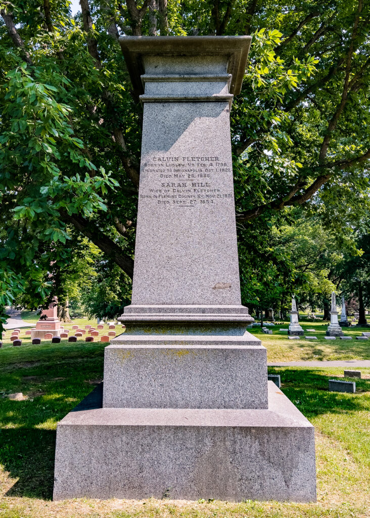 Calvin Fletcher | Crown Hill Heritage Foundation